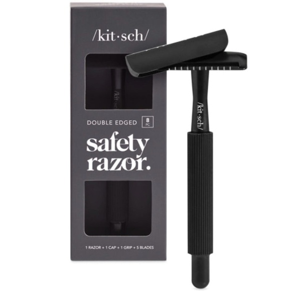 Kitsch | Skincare | Kitsch Black Safety Razor | Poshmark
